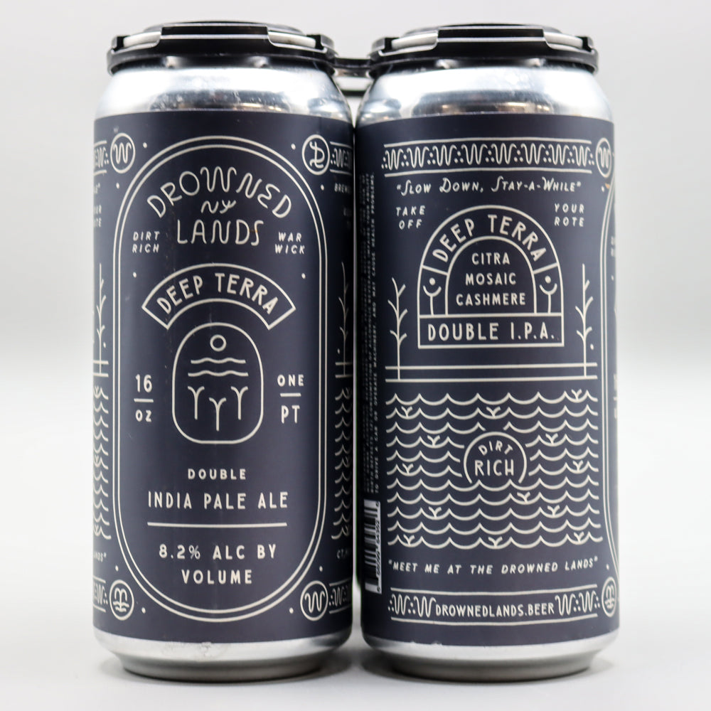 Drowned Lands Deep Terra DIPA 16 FL. OZ 4PK Cans