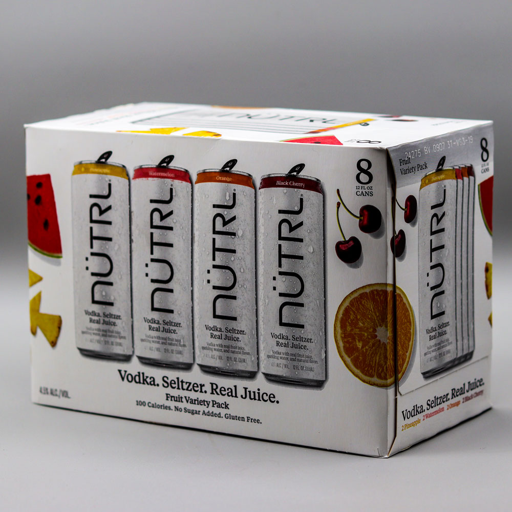 Nutrl Vodka Seltzer Variety Pack 12 FL. OZ. 8PK Cans
