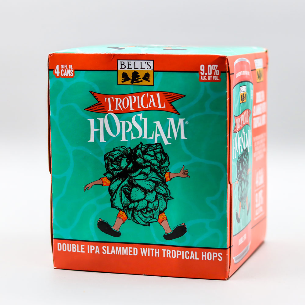 Bell's Tropical Hopslam DIPA 16 FL. OZ. 4K Cans