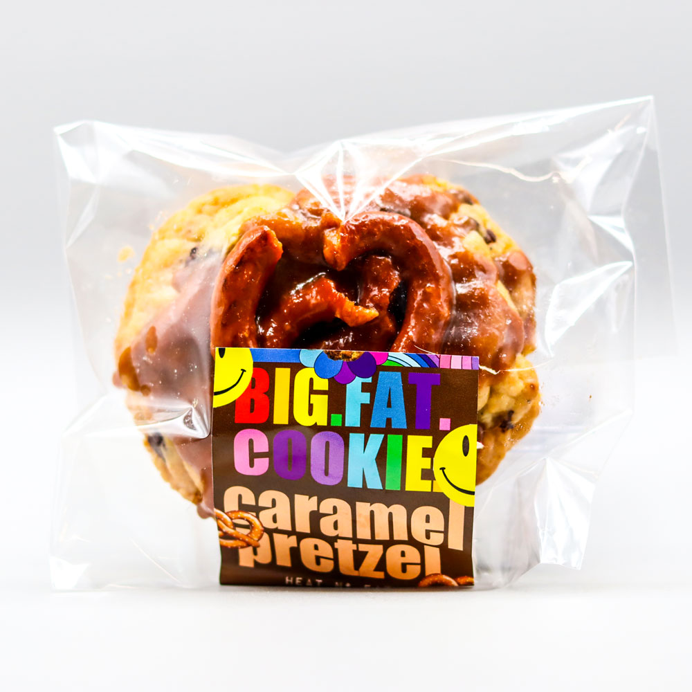Big. Fat. Cookie. Carmel Pretzel 6 OZ.