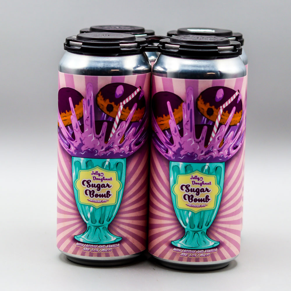 Black Horizon Jelly Doughnut Sugar Bomb Milkshake IPA 16 FL. OZ. 4PK C
