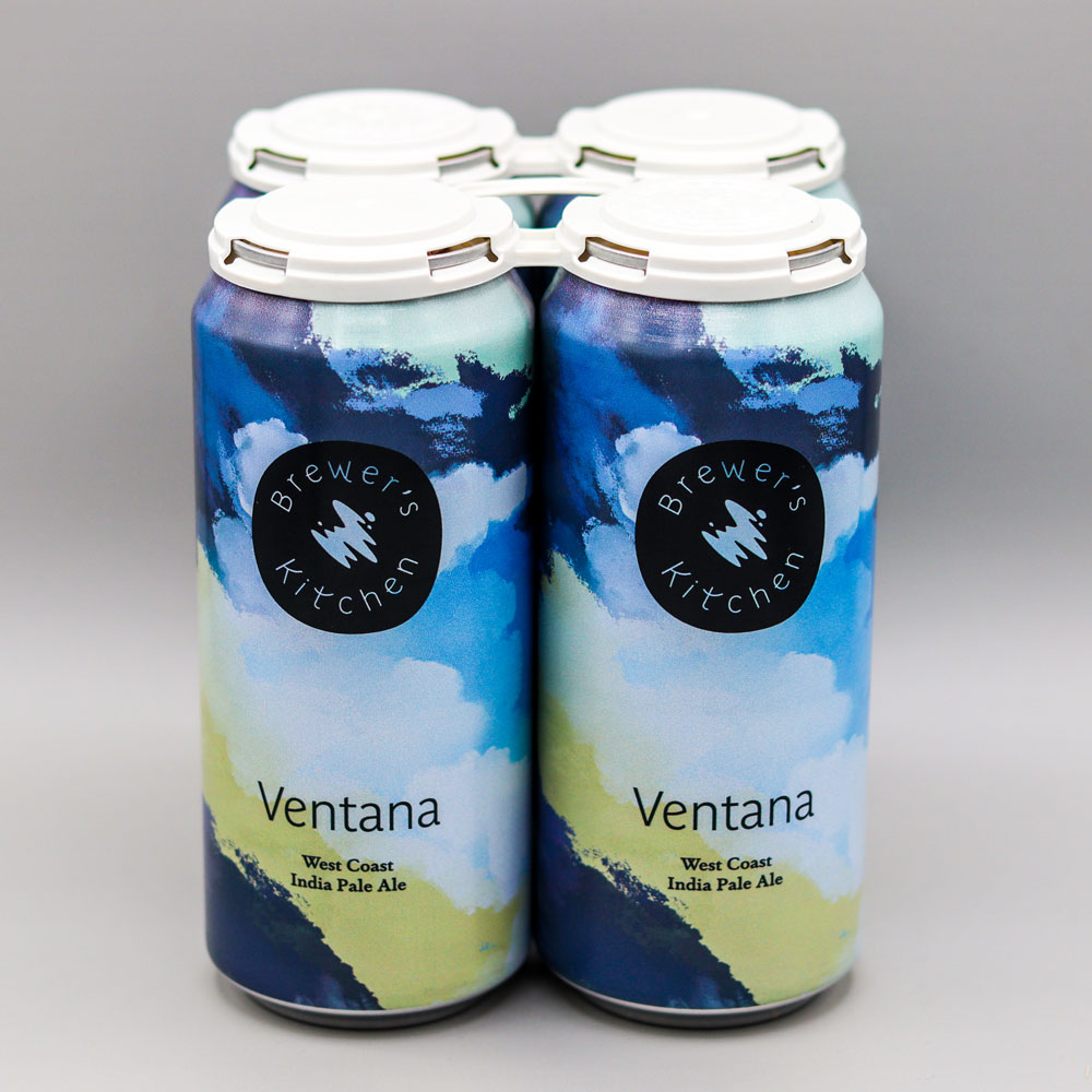 Brewer's Kitchen Ventana West Coast IPA 16 FL. OZ. 4PK Cans