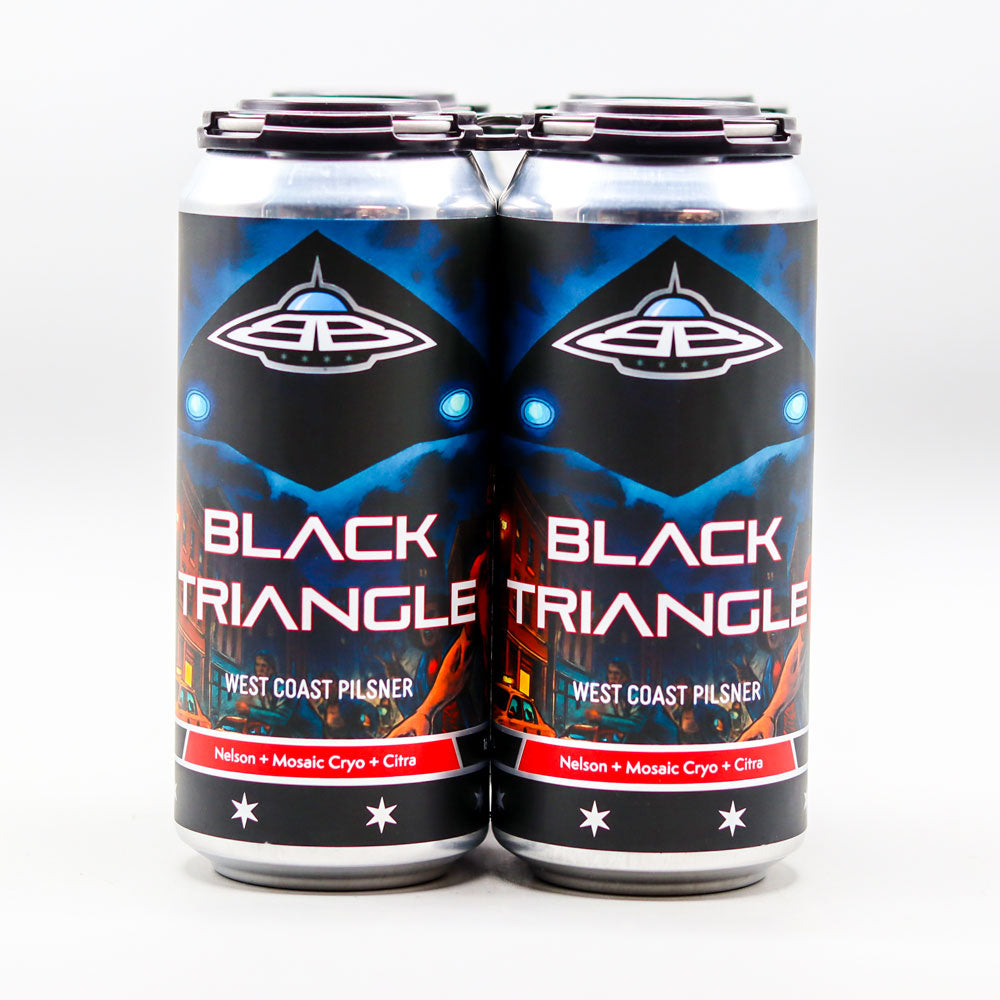 Brothership Black Triangle West Coast Pilsner 16 FL. OZ. 4PK Cans
