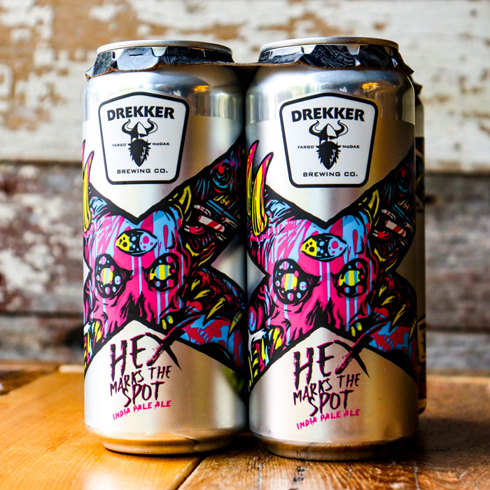 Drekker Hex Marks The Spot IPA 16 FL. OZ. 4PK Cans