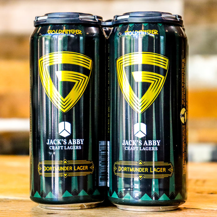 Goldfinger Jack's Abby Dortmunder Lager 16 FL. OZ. 4PK Cans