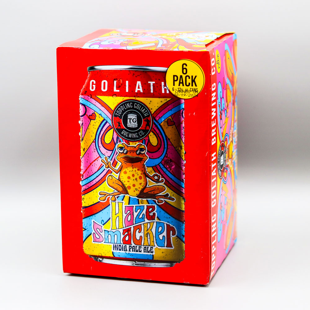 Toppling Goliath Haze Smacker IPA 12 FL. OZ. 6PK Cans