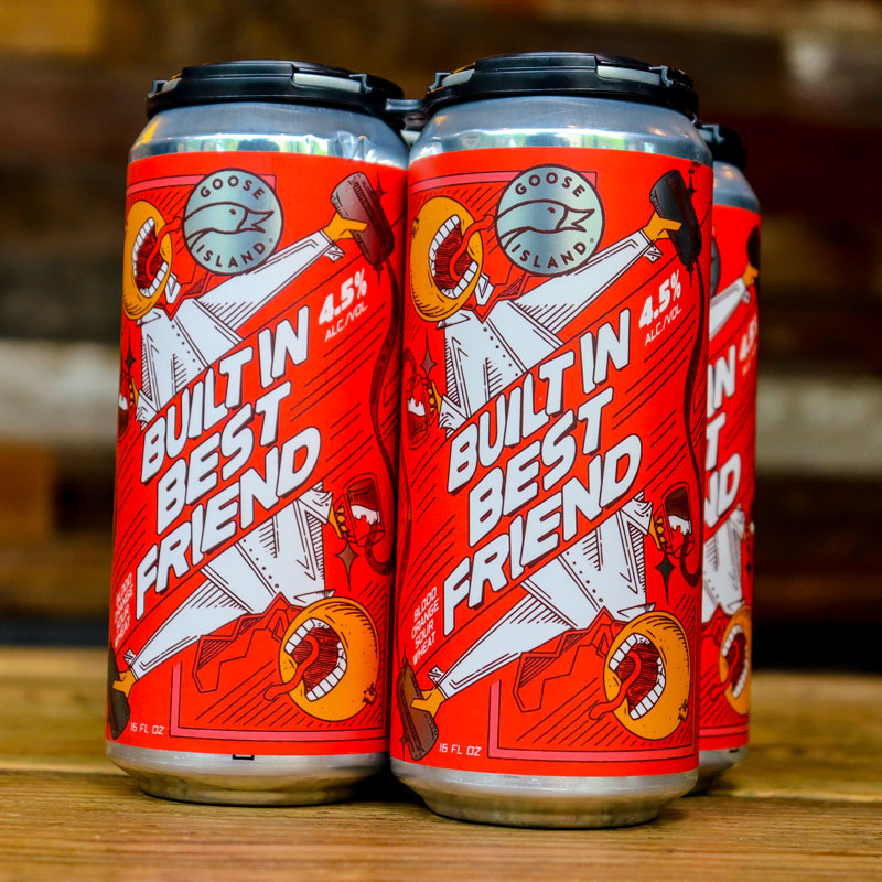 Goose Island Built In Best Friend Blood Orange Sour Wheat 16 FL. OZ. 4