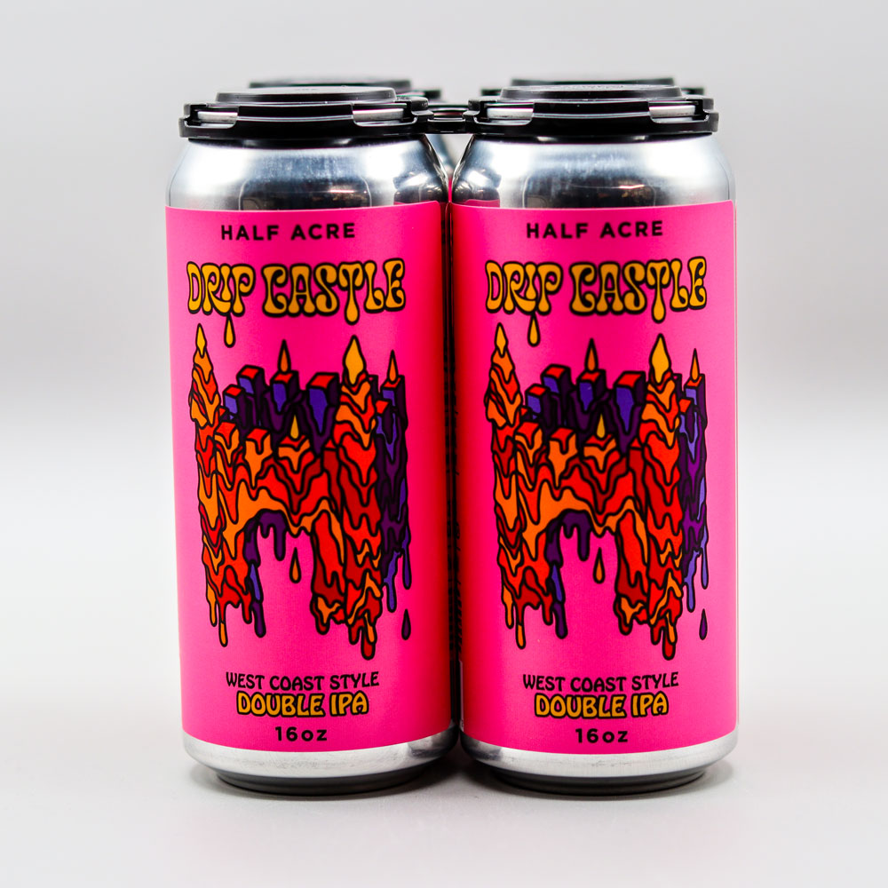 Half Acre Drip Castle DIPA 16 FL. OZ. 4PK Cans