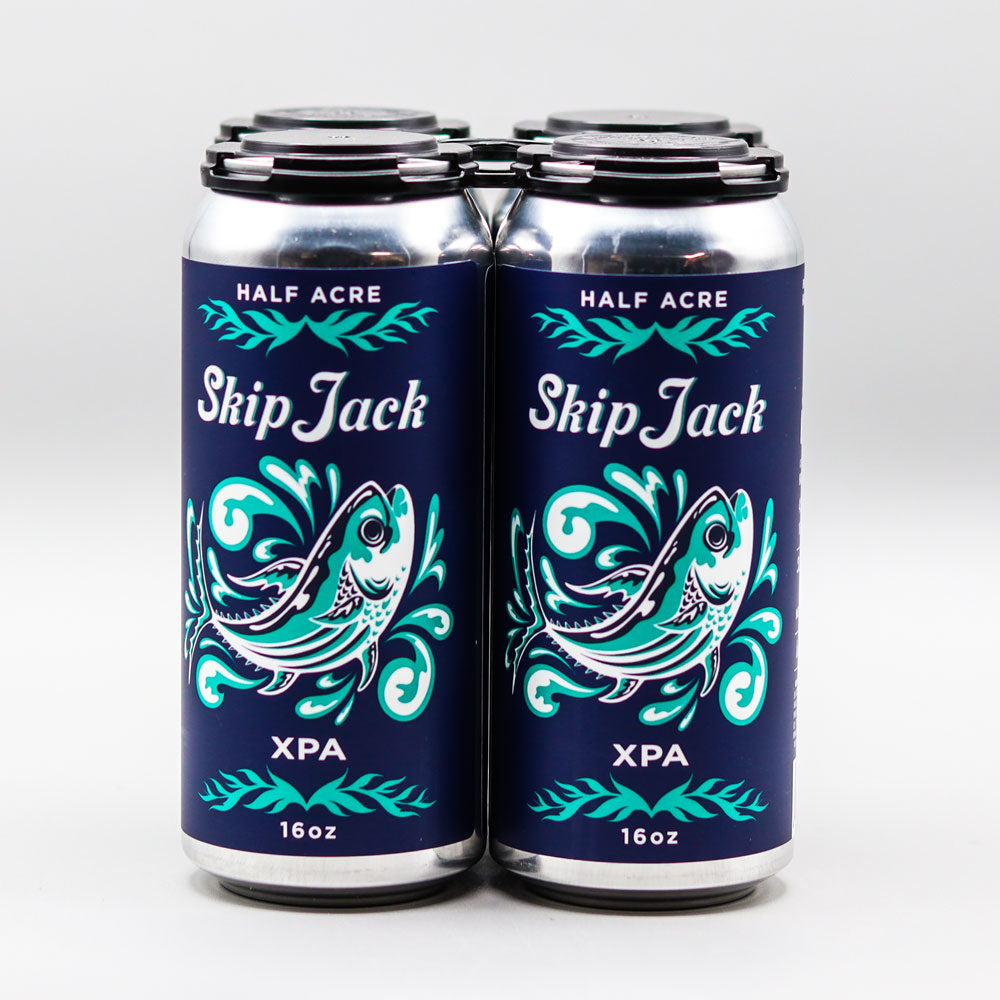 Half Acre Skip Jack XPA 16 FL. OZ. 4PK Cans