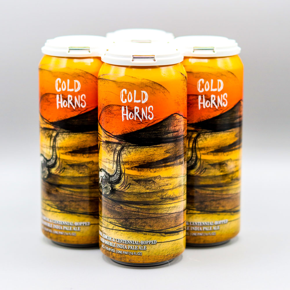 Hop Butcher Cold Horns Cold DIPA 16 FL. OZ. 4PK Cans