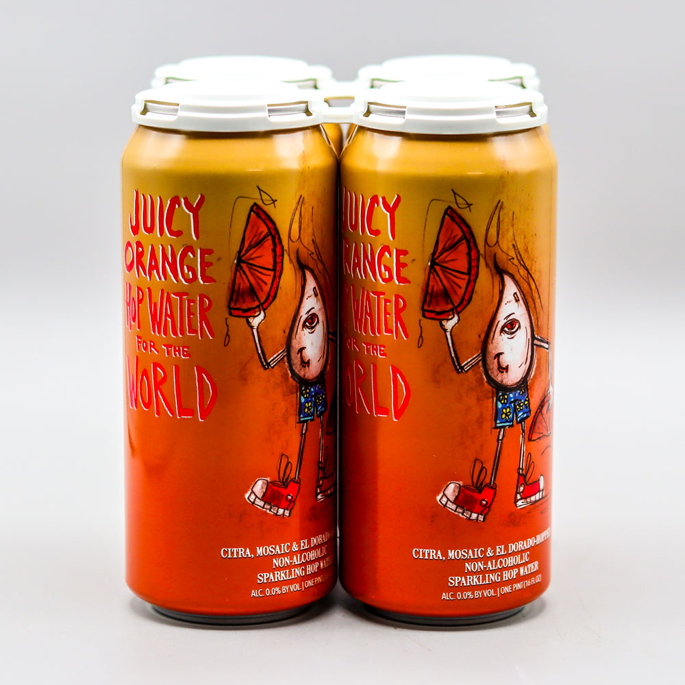 Hop Butcher Juicy Orange Hop Water 16 FL. OZ. 4PK Cans