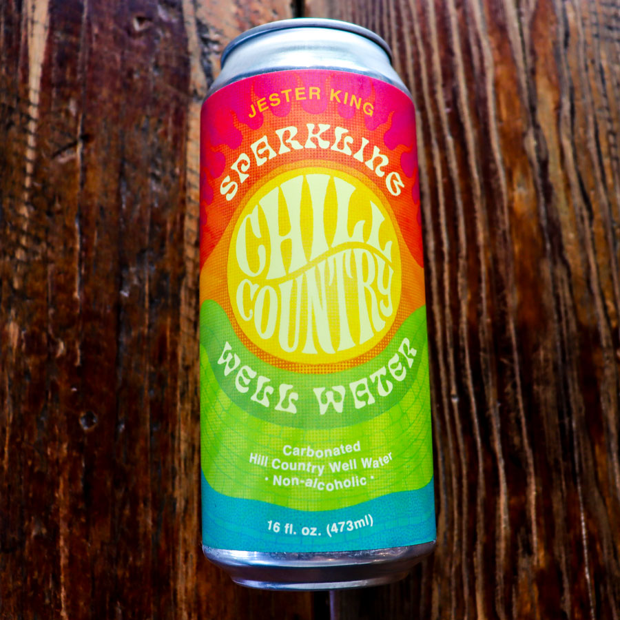 Jester King Chill Country Sparkling Water 16 FL. OZ. Can