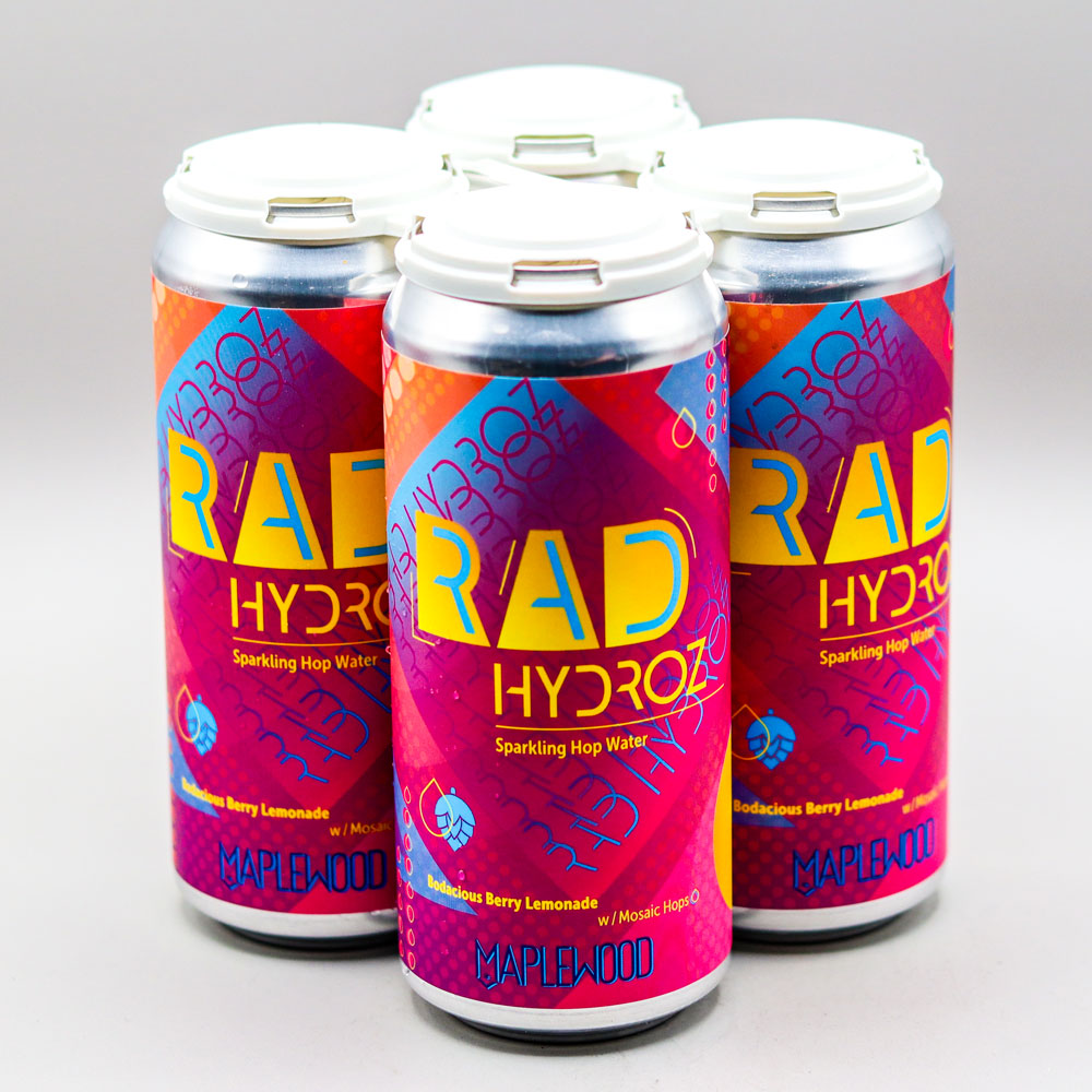 Maplewood Rad Hydroz Berry Lemonade Hop Water 16 FL. OZ. 4PK Cans
