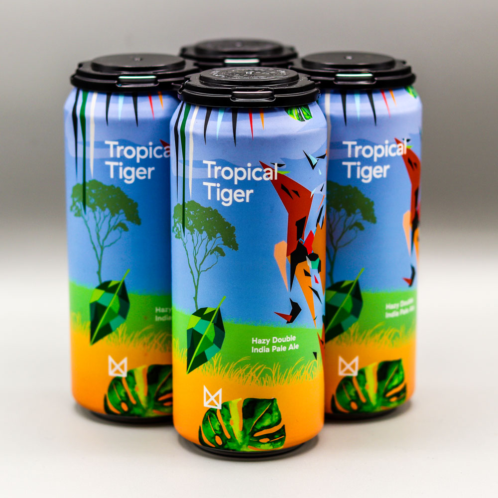 Marz Tropical Tiger Hazy DIPA 16 FL. OZ. 4PK Cans