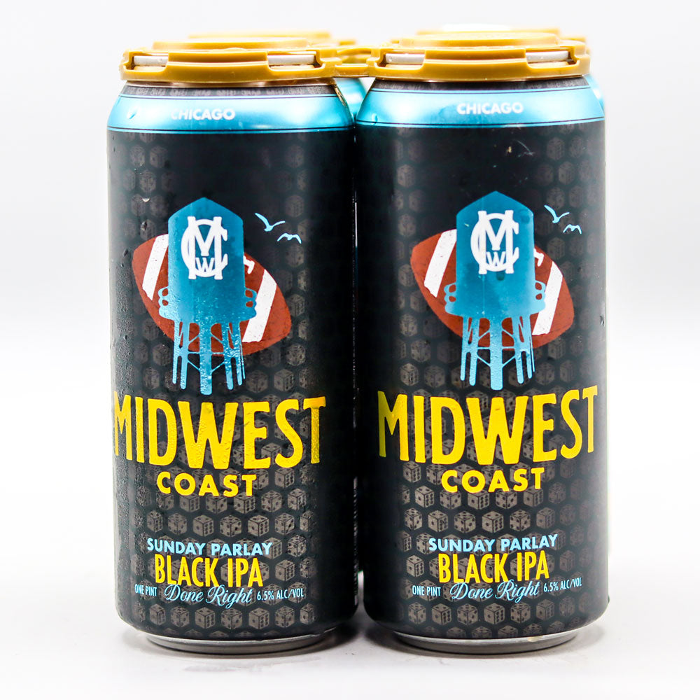 Midwest Coast Sunday Parlay Black IPA 16 FL. OZ. 4PK Cans