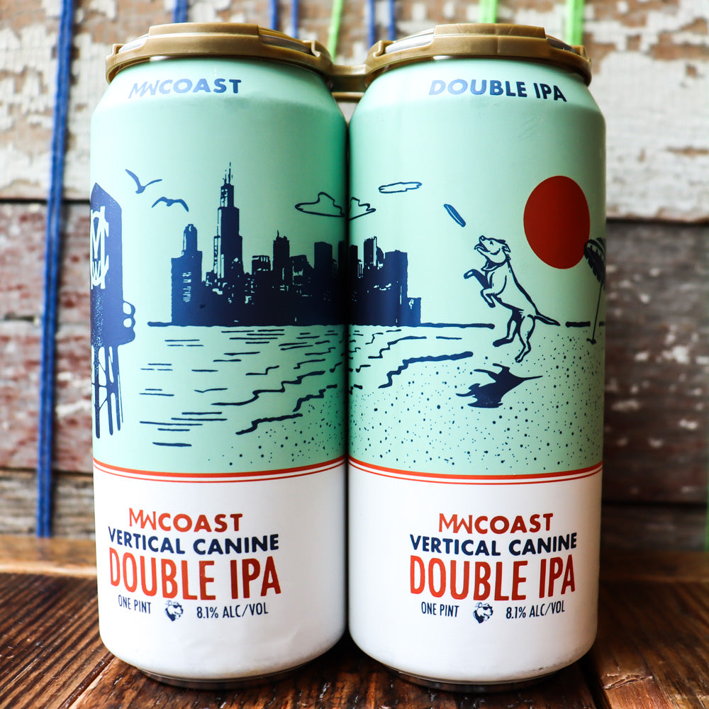 Midwest Coast Vertical Canine Double IPA 16 FL. OZ. 4PK Cans