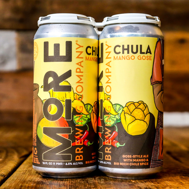 More Chula Mango Gose 16 FL. OZ. 4PK Cans