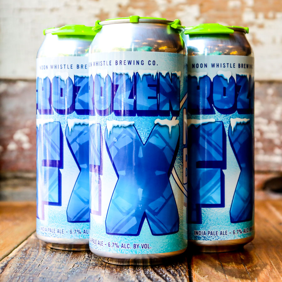 Noon Whistle Frozen FX IPA 16 FL. OZ. 4PK Cans