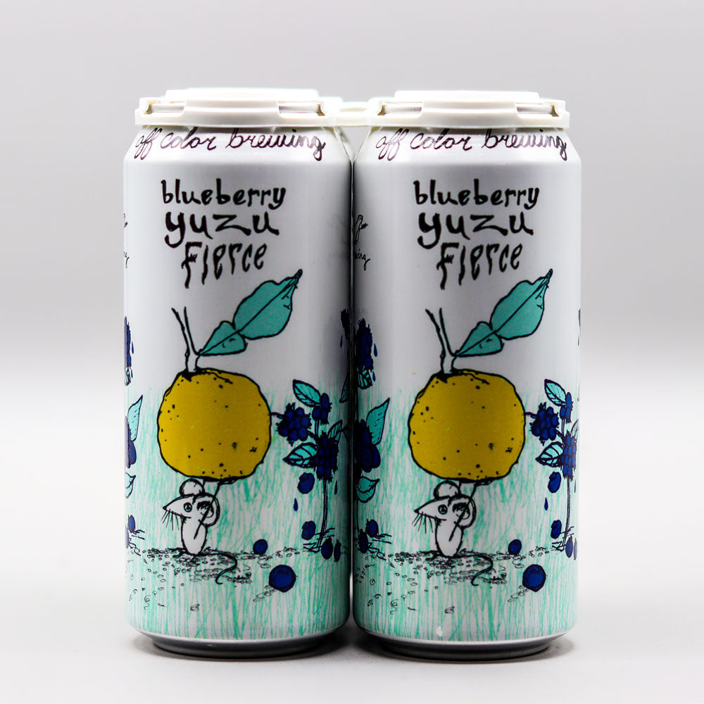 Off Color Blueberry Yuzu Fierce Berliner Weisse 16 FL. OZ. 4PK Cans
