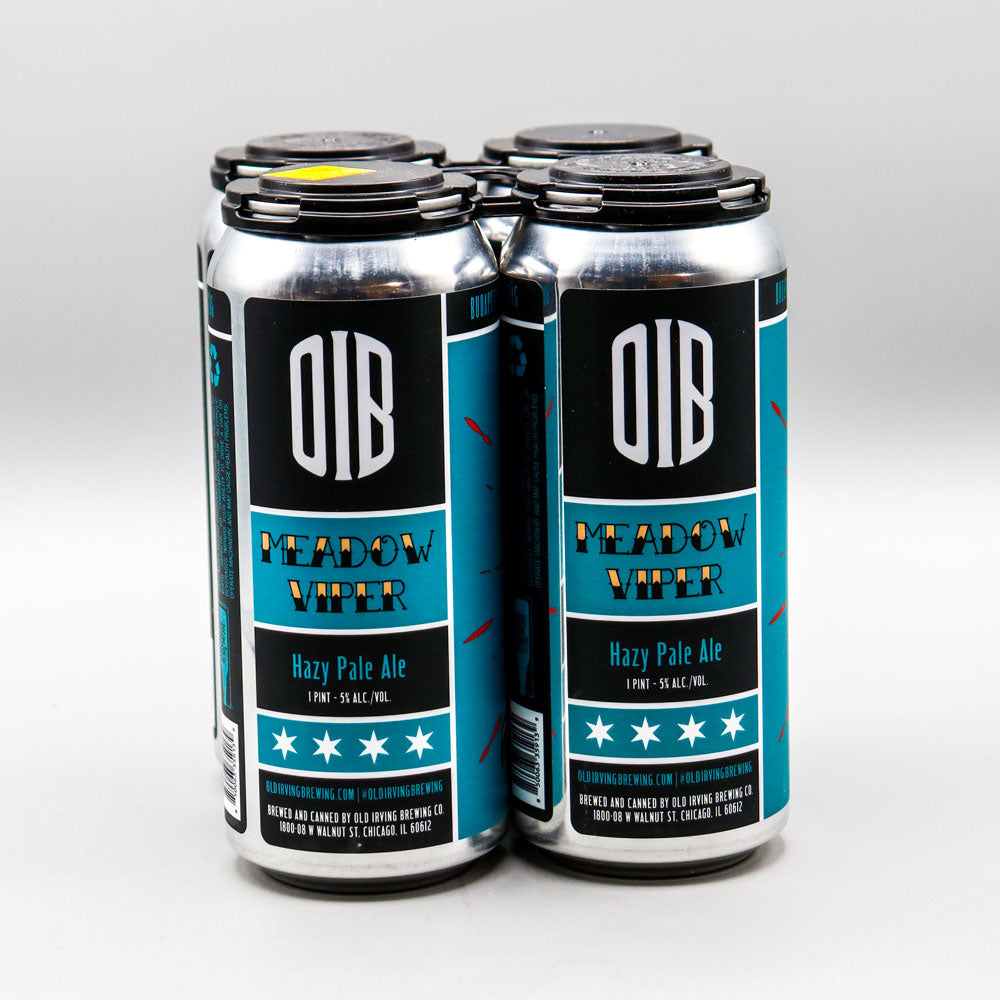 Old Irving Meadow Viper Hazy Pale Ale 16 FL. OZ. 4PK Cans