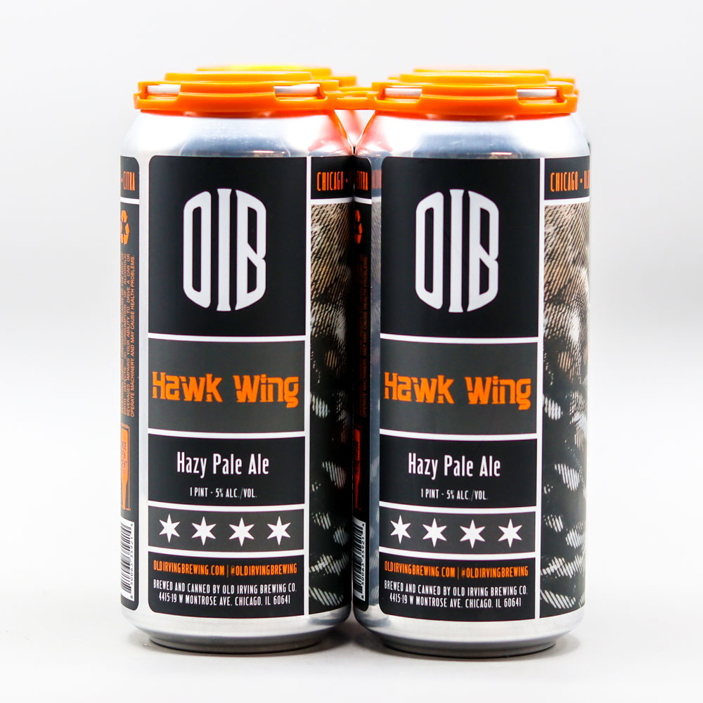 Old Irving Hawk Wing 16 FL. OZ. 4PK Cans