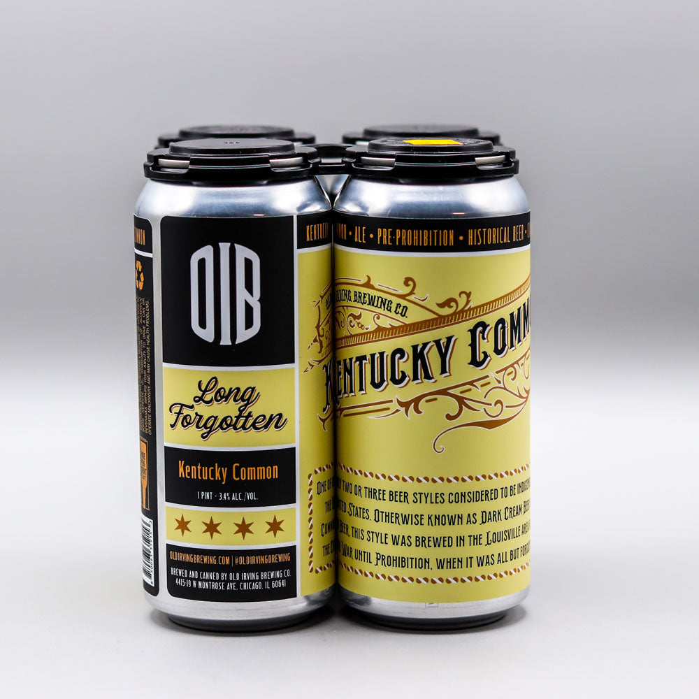 Old Irving Long Forgotten Kentucky Common 16 FL. OZ. 4PK Cans