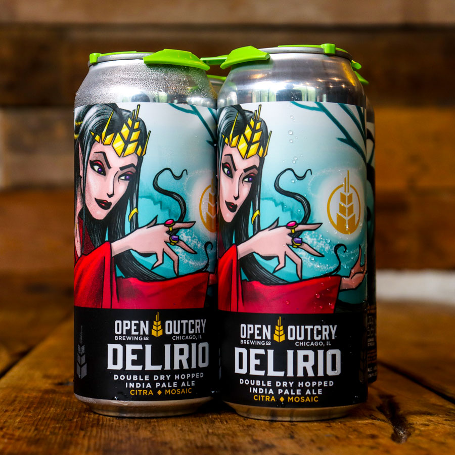 Open Outcry Delirio DDH IPA 16 FL. OZ. 4PK Cans