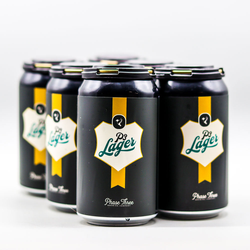 Phase Three P3 Lager 12 FL. OZ. 6PK Cans