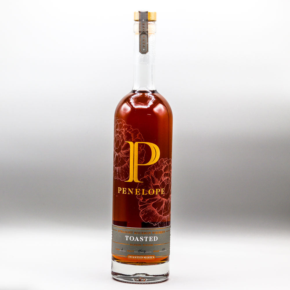 Penelope Toasted Bourbon Whiskey 750ml.