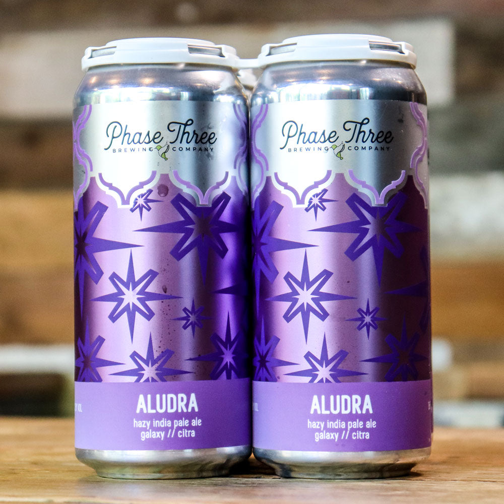 Phase Three Aludra Hazy IPA 16 FL. OZ. 4PK Cans