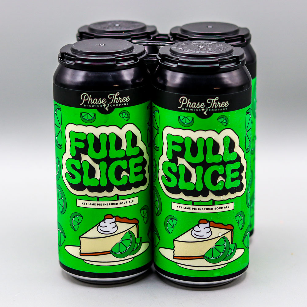 Phase Three Full Slice Key Lime Pie Inspired Sour Ale 16 FL.OZ. 4PK Ca