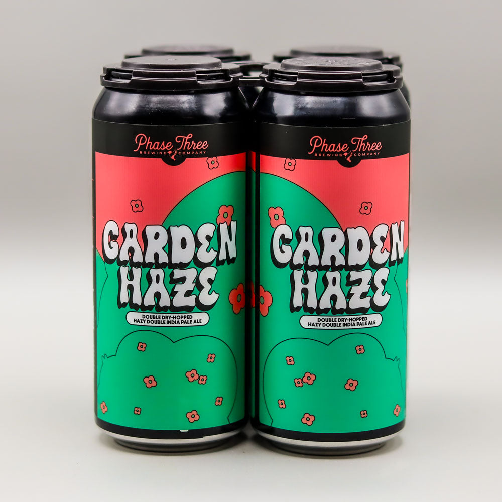 Phase Three Garden Haze Hazy DIPA 16 FL. OZ. 4PK Cans