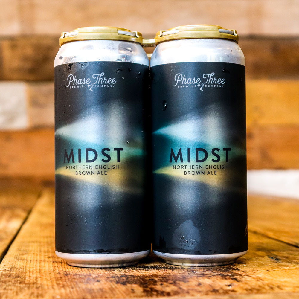 Phase Three Midst Brown Ale 16 FL. OZ. 4PK Cans