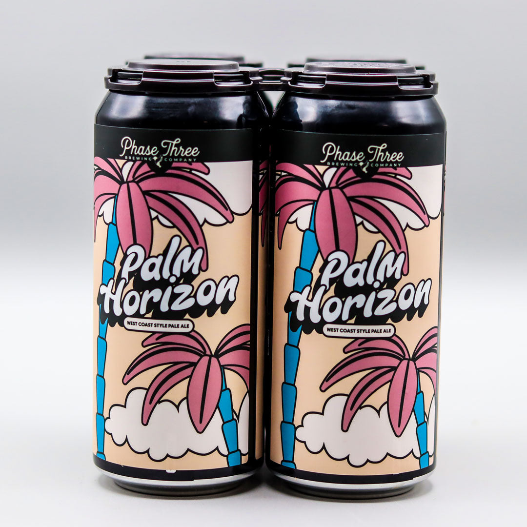 Phase Three Palm Horizon West Coast Style Pale Ale 16 FL. OZ. 4PK Cans