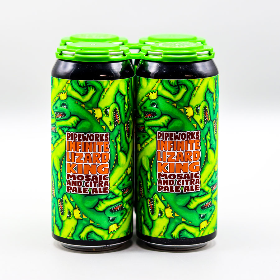 Pipeworks Infinite Lizard King Mosaic & Citra Pale Ale 16 FL. OZ. 4PK