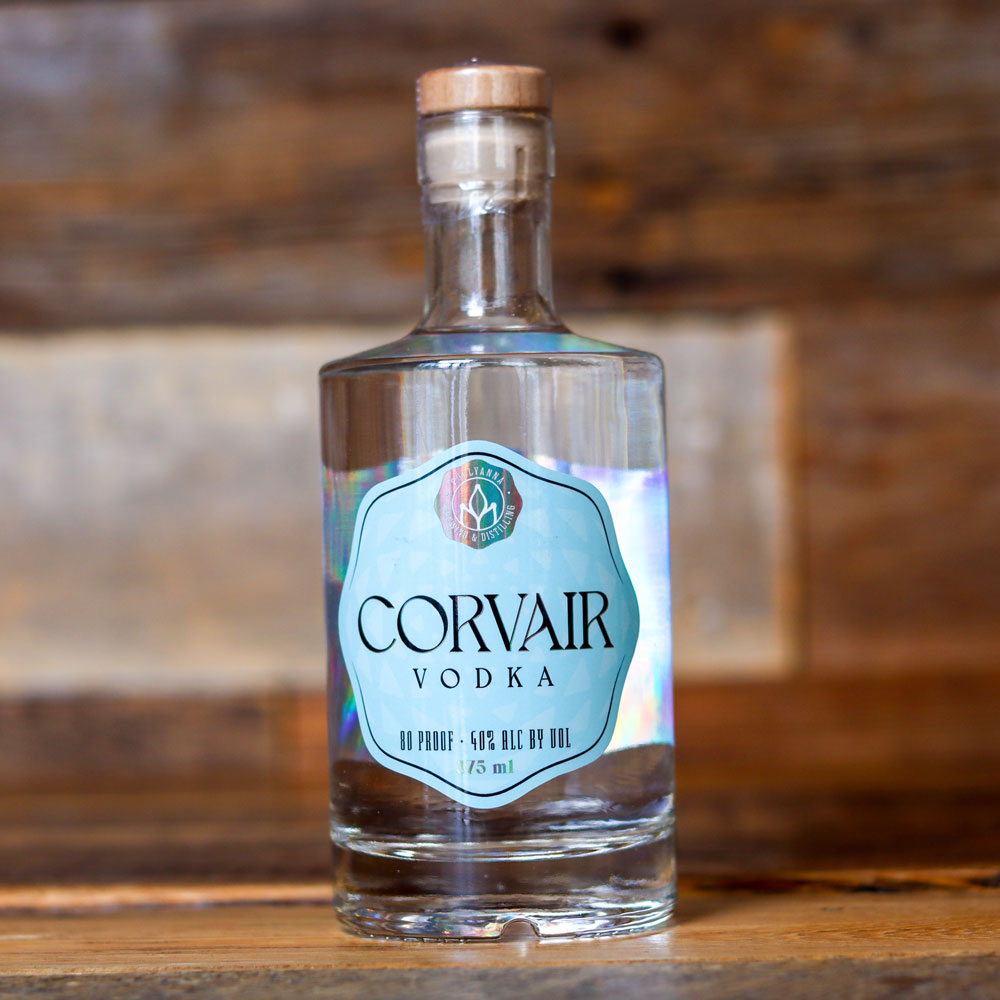 Pollyanna Corvair Vodka 375ml.