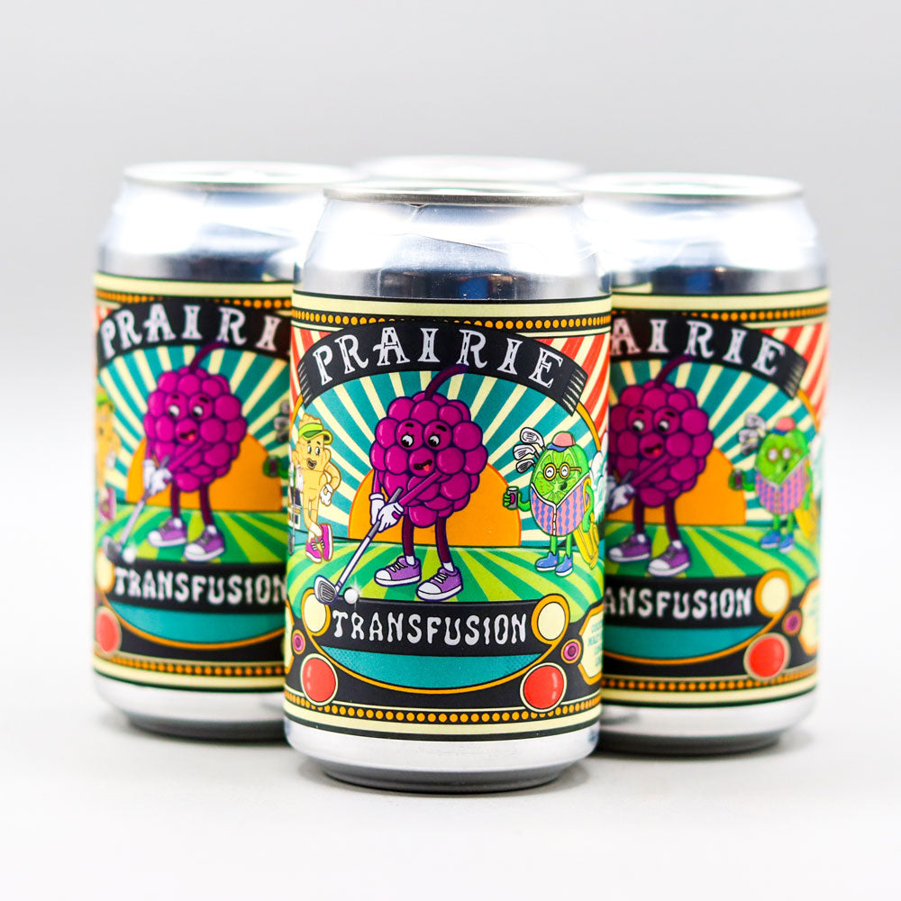 Prairie RTD Cocktail Transfusion 12 FL. OZ. 4PK Cans