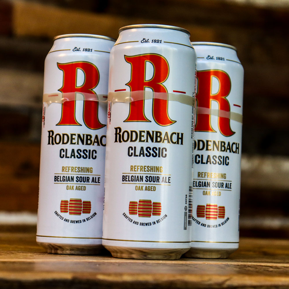 Rodenbach Classic Belgian Oak Aged Sour 16.9 FL. OZ. 4PK Cans