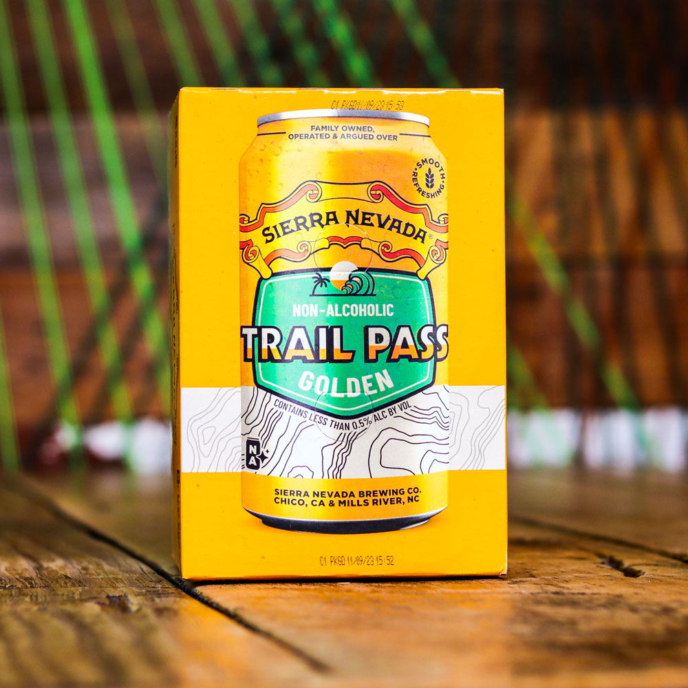 Sierra Nevada Non Alcoholic Trail Pass Golden 12 FL. OZ. 6PK Cans