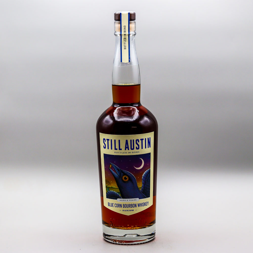 Still Austin 6 Year Blue Corn Bourbon Whiskey 750ml.