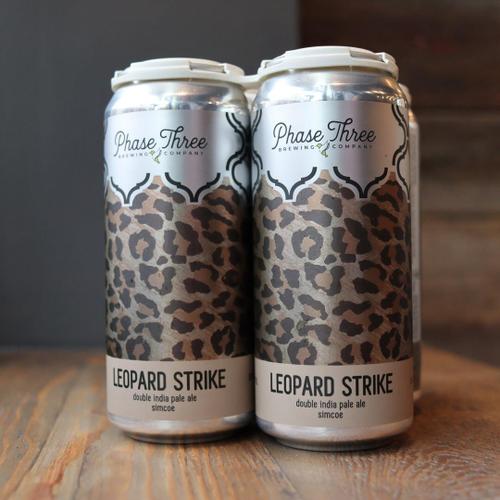 Phase Three Leopard Strike DIPA 16 FL. OZ. 4PK Cans