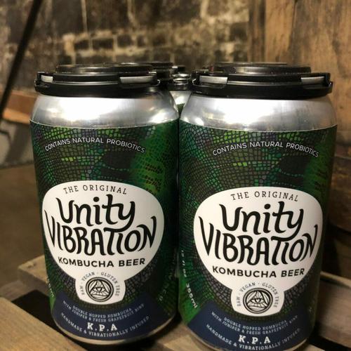 Unity Vibration Kombucha K.P.A. 12 FL. OZ. 4PK Cans