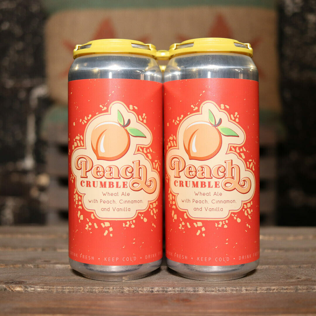 Lil Beaver Peach Crumble 16 FL. OZ. 4PK Cans