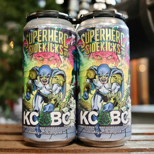 KCBC Superhero Sidekicks IPA 16 FL. OZ. 4PK Cans