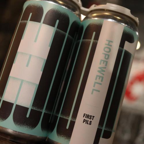 Hopewell First Pils Lager 16 FL. OZ. 4PK Cans