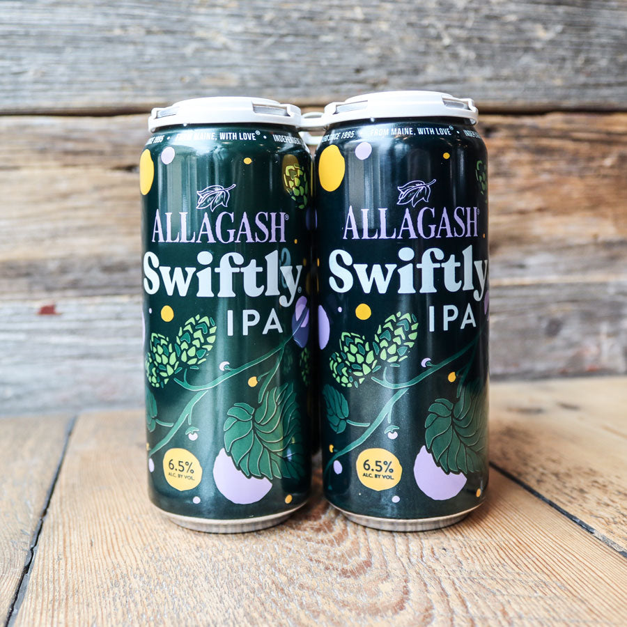 Allagash Swiftly IPA 16 FL. OZ. 4PK Cans