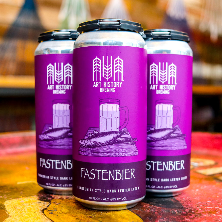 Art History Fastenbier Franconian Style Dark Lenten Lager 16 FL. OZ. 4