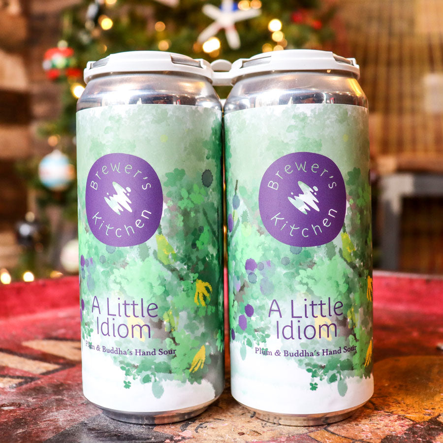 Brewer's Kitchen A Little Idiom Plum and Buddha's Hand Sour 16 FL. OZ.