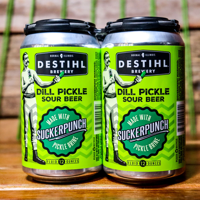 Destihl Dill Pickle Sour Beer 12 FL. OZ. 4PK Cans