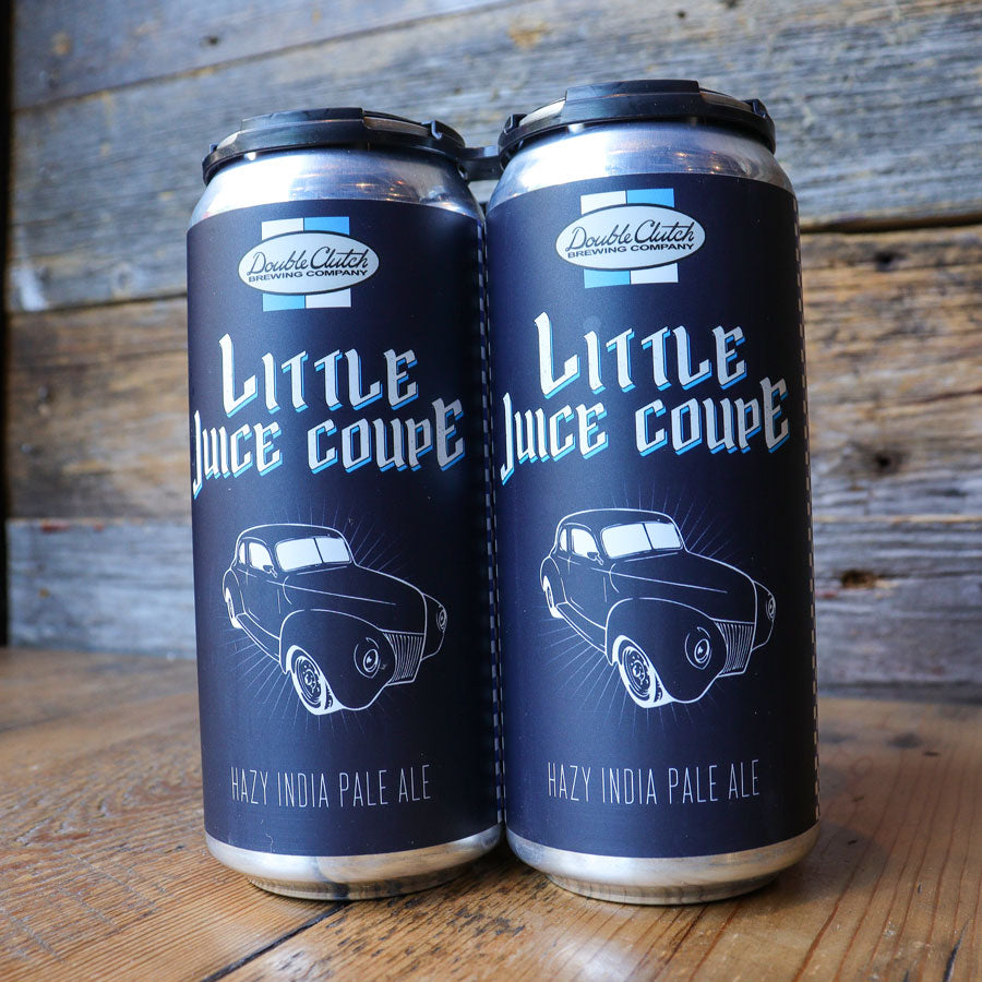 Double Clutch Little Juice Coupe Hazy IPA 16 FL. OZ. 4PK Cans